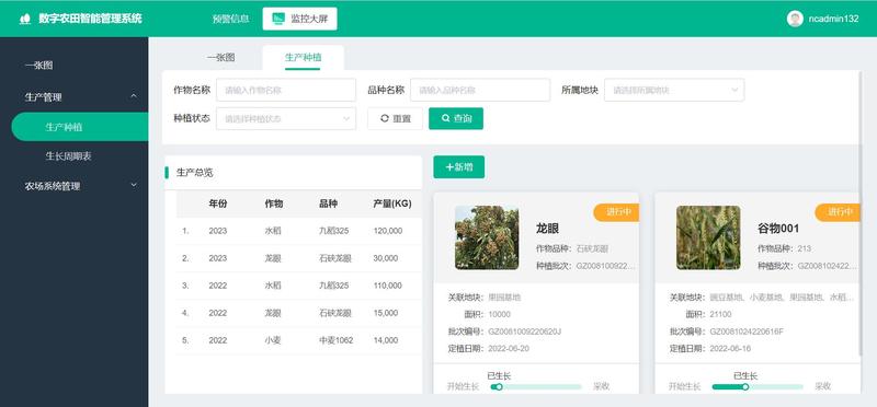 数字农田智能管理系统系统开发案例 程序员客栈